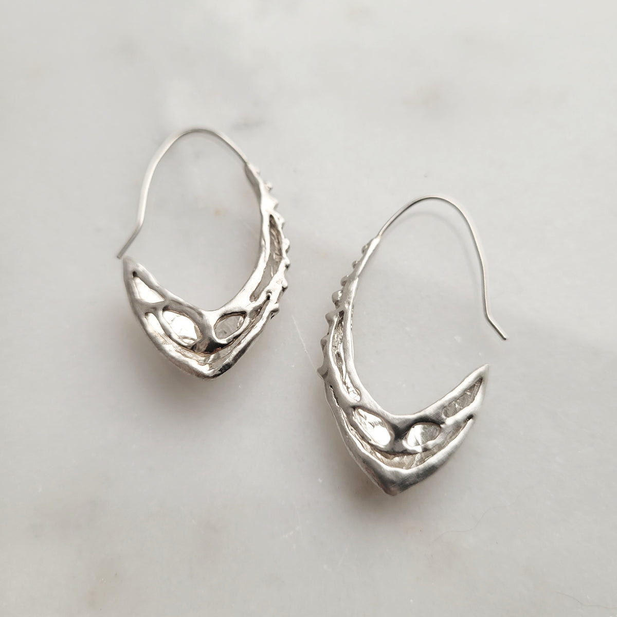 Pierced Vessel Hoops Size Medium– Ruby Pierce Jewelry